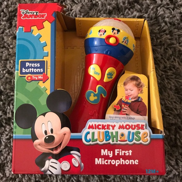 Other | Mickey Mouse Clubhouse My First Microphone | Poshmark
